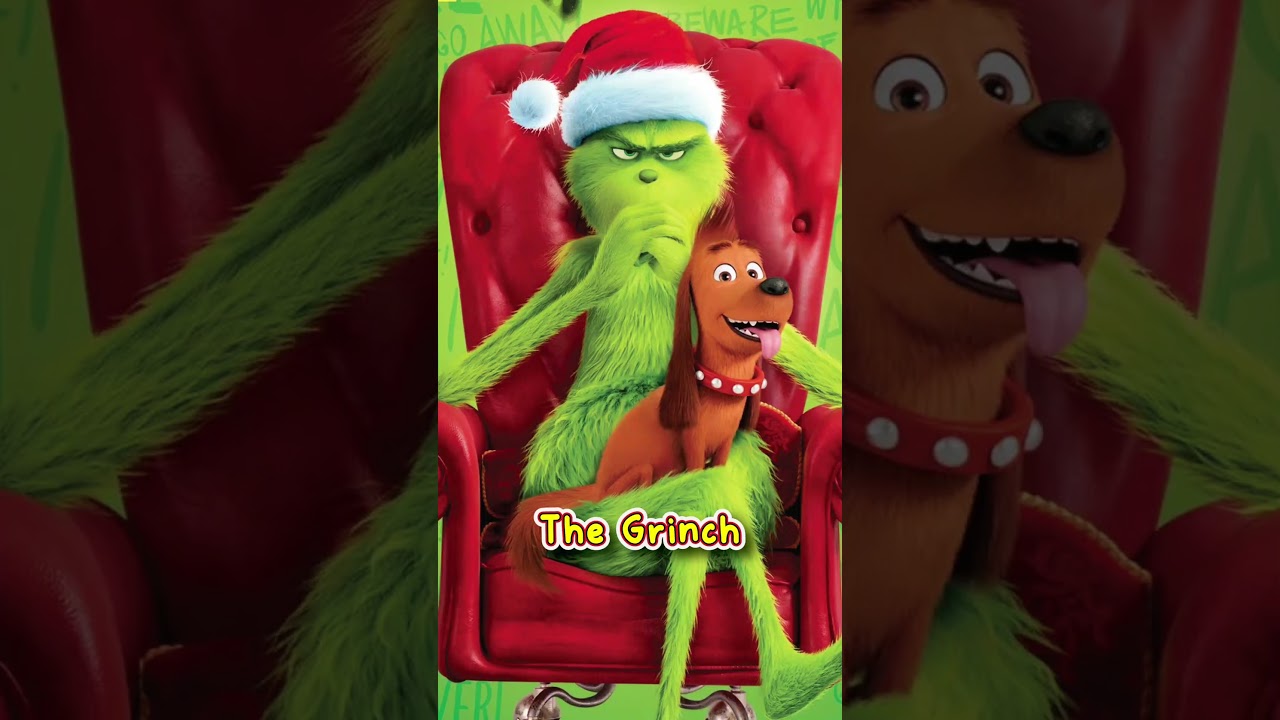 Top 5 most popular Christmas characters 🎅🎄  #christmas #shortvideo #2023