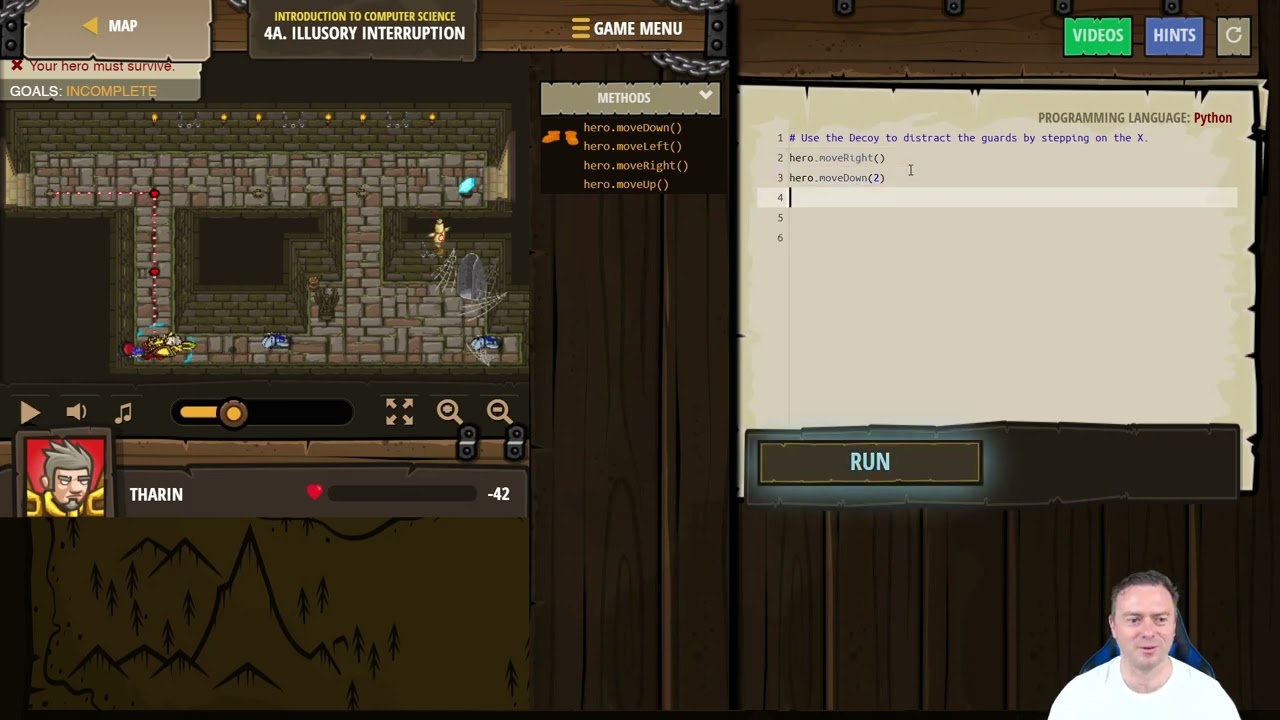 Code Combat 4a - Walkthrough