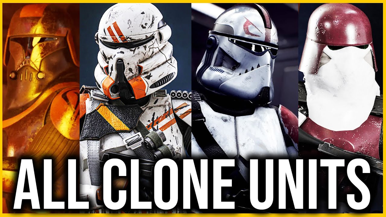 Every Clone Trooper Variant in Canon & Legends (29+ units)