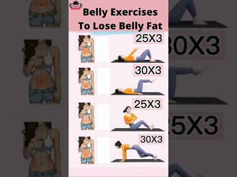 Belly Exercises To Lose Belly Fat