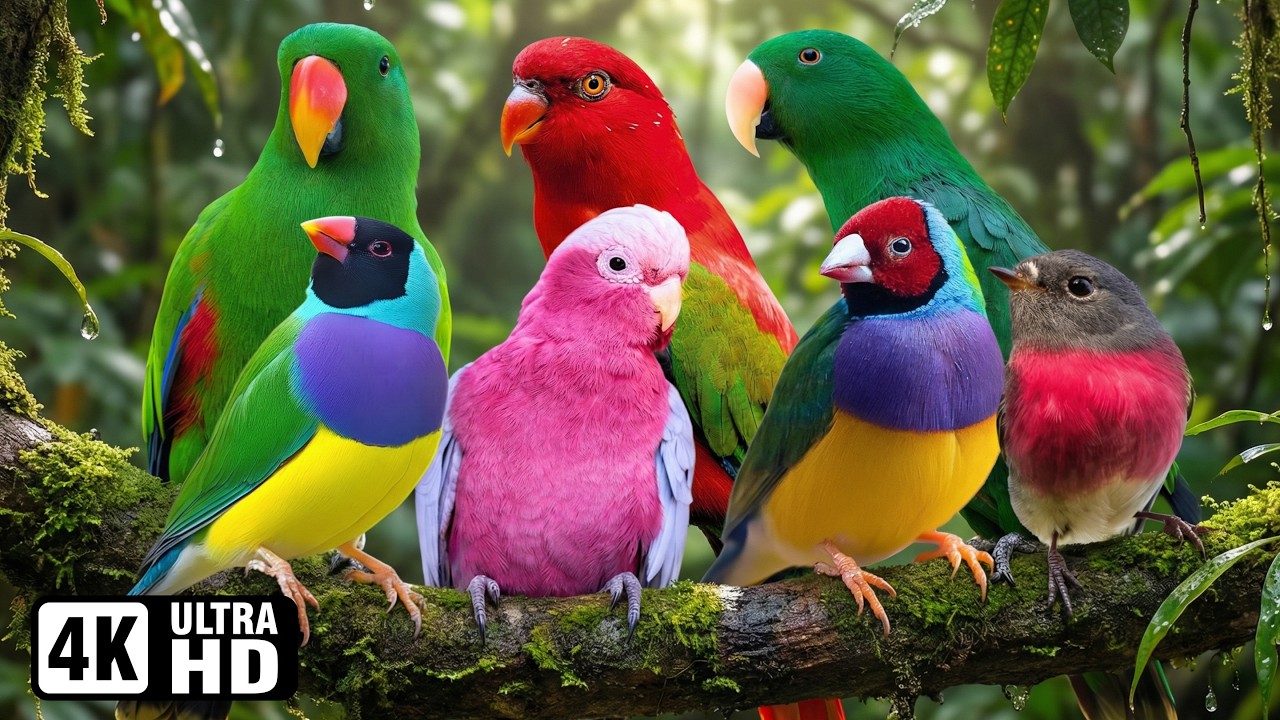 The Most Beautiful Birds You've Never Seen | Australian Wildlife | Relaxing ASMR | Calming Nature 🌿
