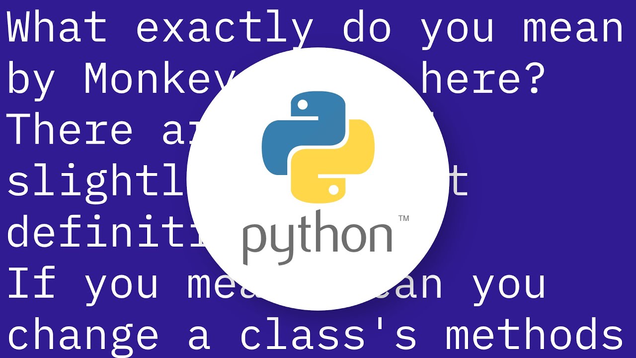 Can you monkey patch methods on core types in Python?