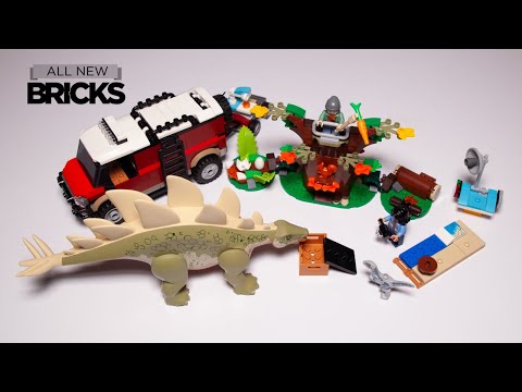 Lego Jurassic World Chaos Theory 76965 Stegosaurus Discovery Speed Build