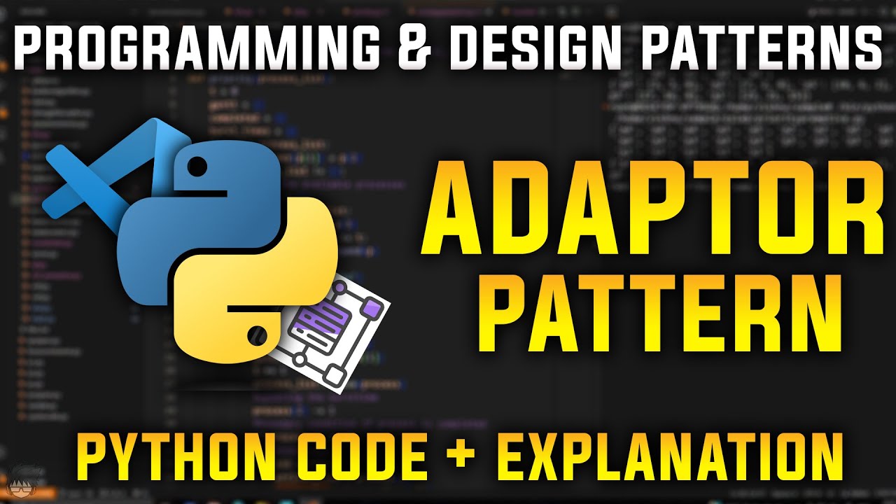 Adaptor Pattern Explained Simply | Programming and Design Patterns in Python