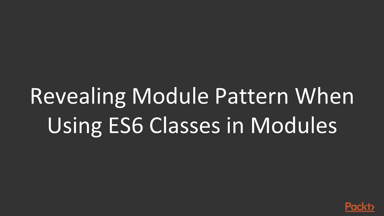 Node.js Design Patterns: Revealing Module Pattern|packtpub.com