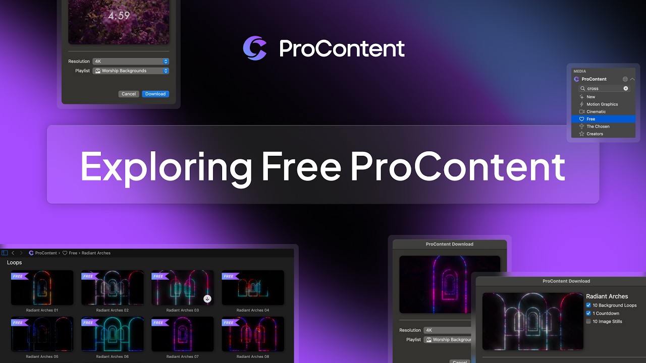 ProContent- Exploring Free Content