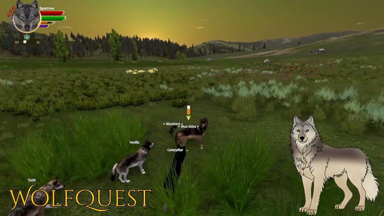 WolfQuest - Sparrow's Pack - Episode 2