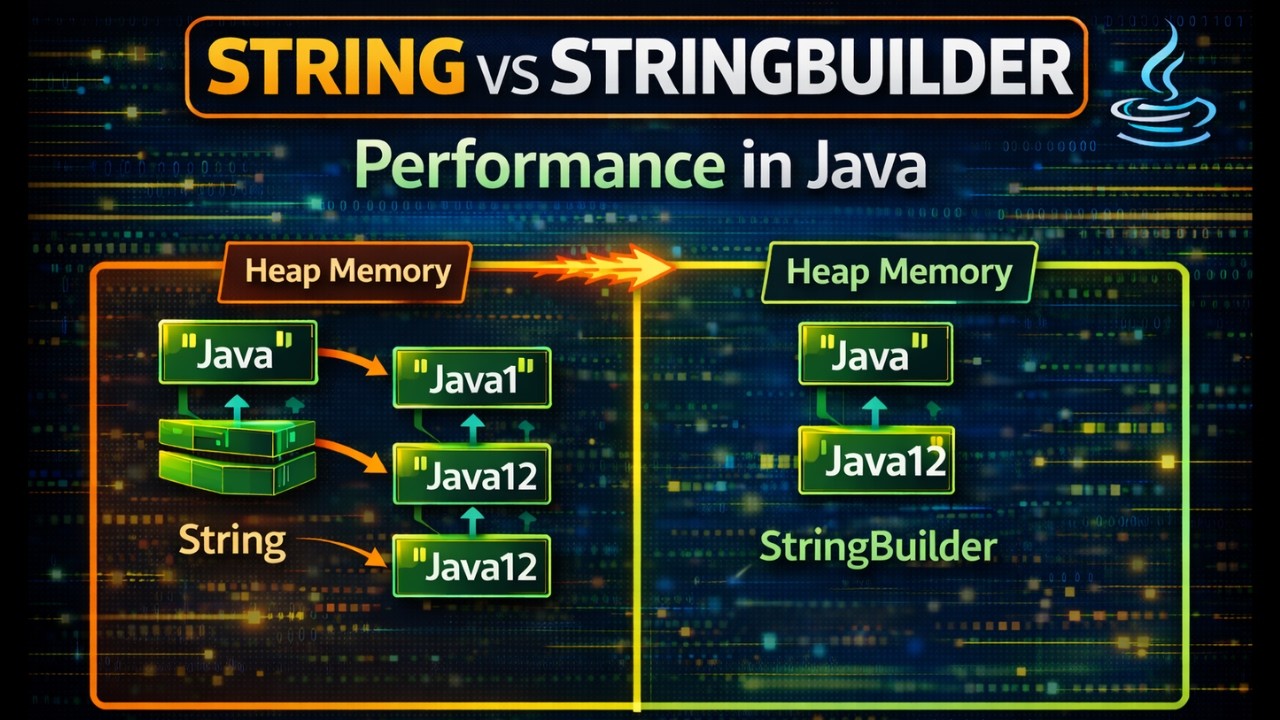 String Performance | Learn String Performance and String Builder in Java
