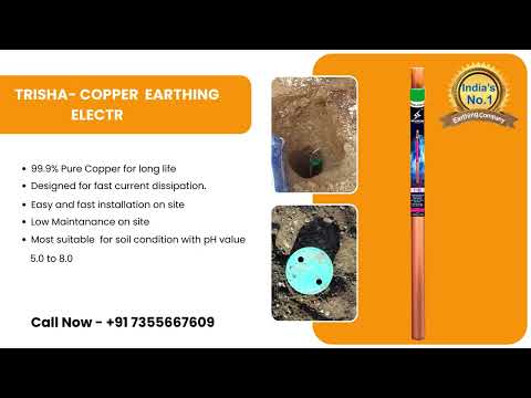 Solid Copper Earth Rods - Solid Copper Earthing Rods Latest Price ...
