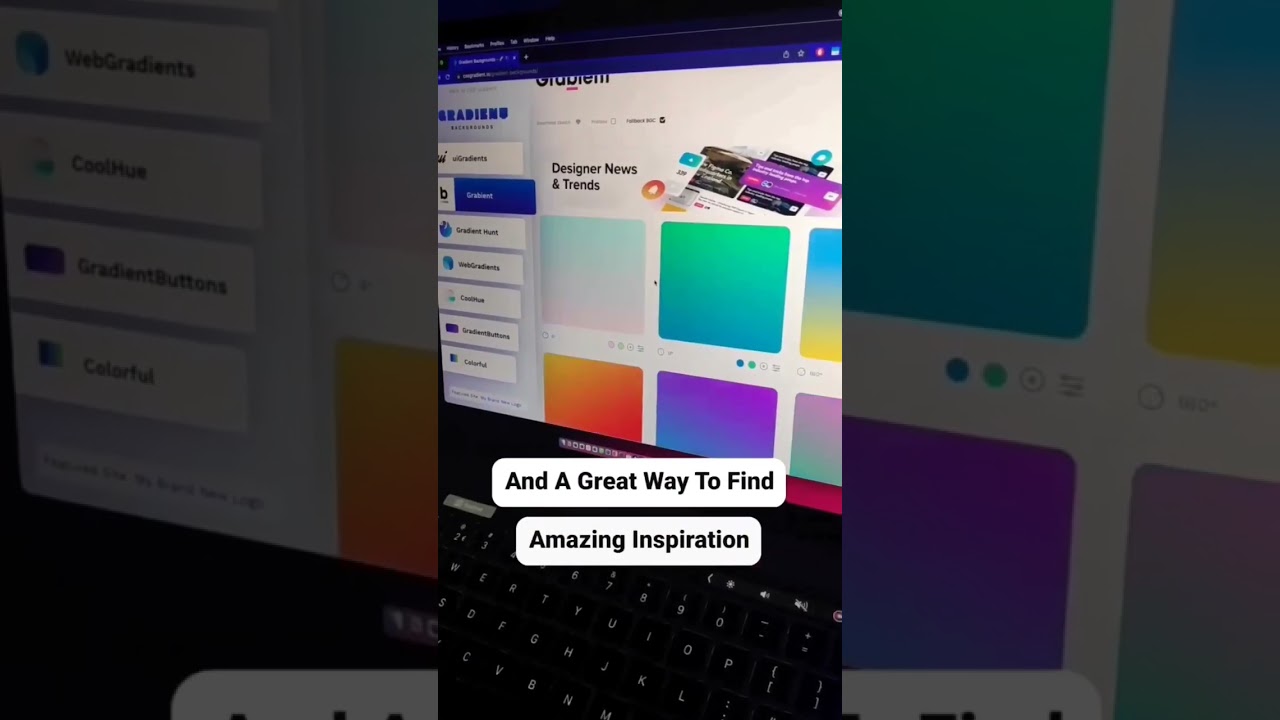 This one website collected a lot of fantastic gradient websites. 🔥🚀#ui #color