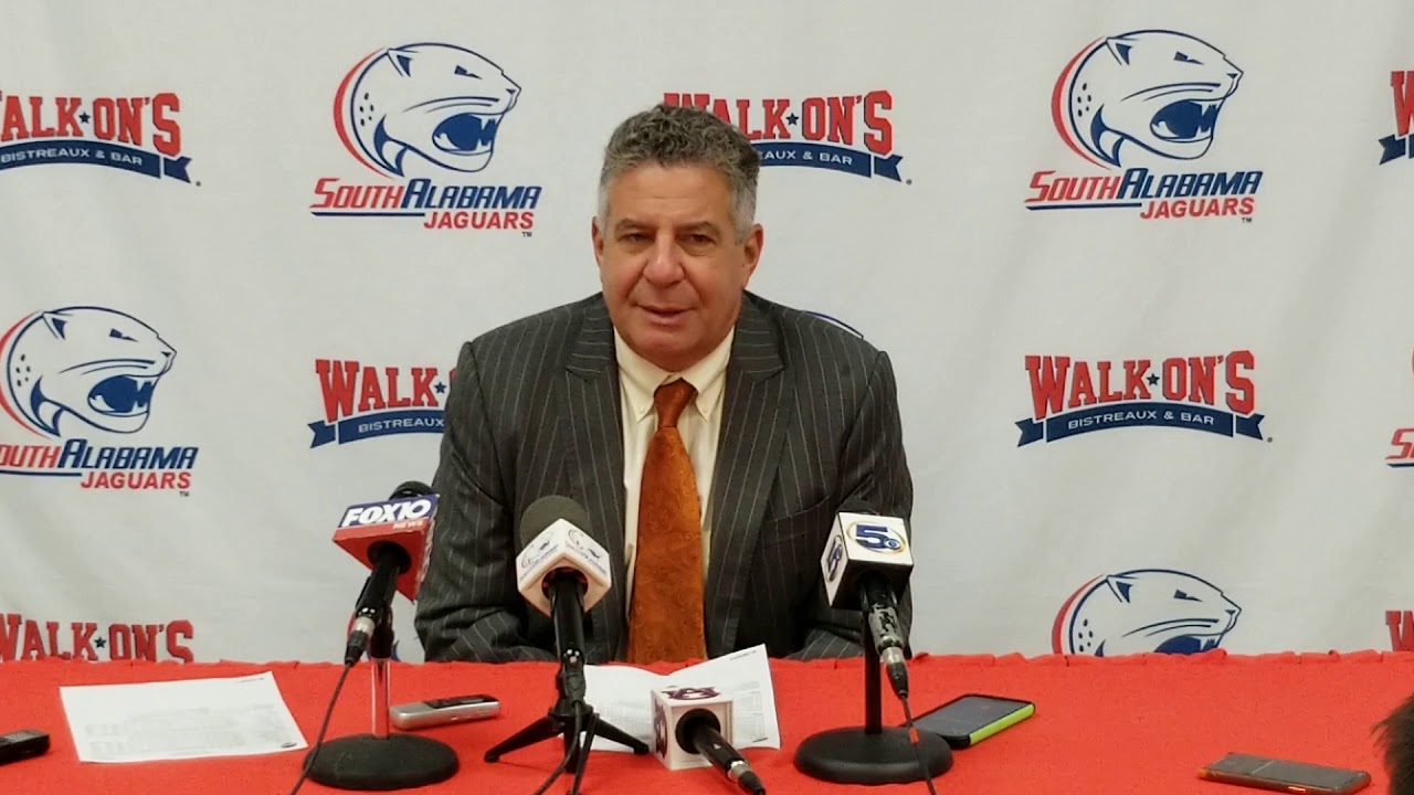 Auburn Head Coach Bruce Pearl Post Game Press Conference vs South Alabama
