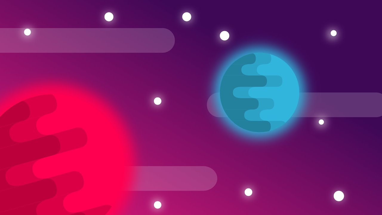 Space Vector Background - Gravit Illustrator