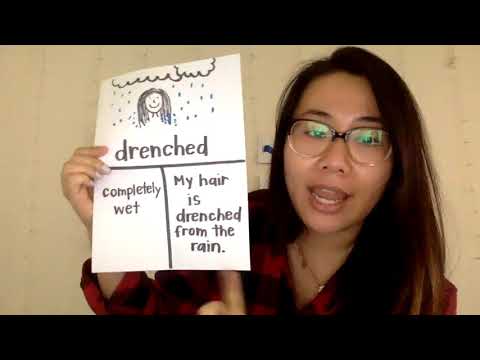 Word of the Week -Drenched