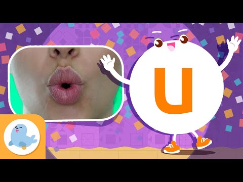 Fonética para niños 🗣 El sonido /u/ 🦄 Fonética en español 🛴