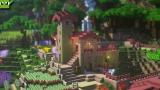 Minecraft | How to build a Terracotta Fantasy House - Minecraft Builders