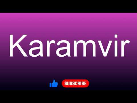 How to correctly pronounce - Karamvir