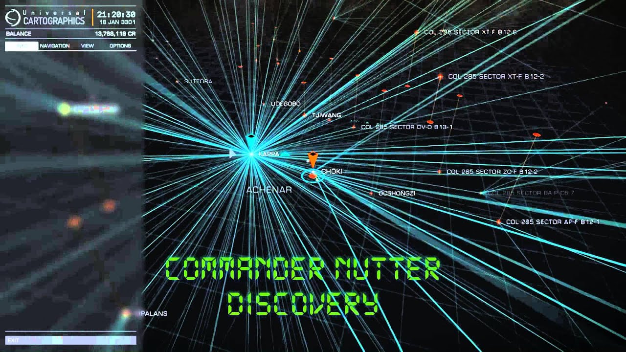 Guide to Galaxy Map Basics - Elite Dangerous