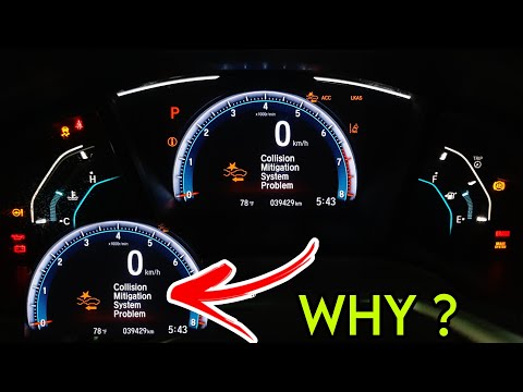 Honda Collision mitigation system problem why?