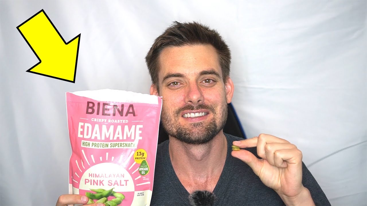 Biena Crispy Roasted Edamame Beans Snack Review (Link Below 👇)