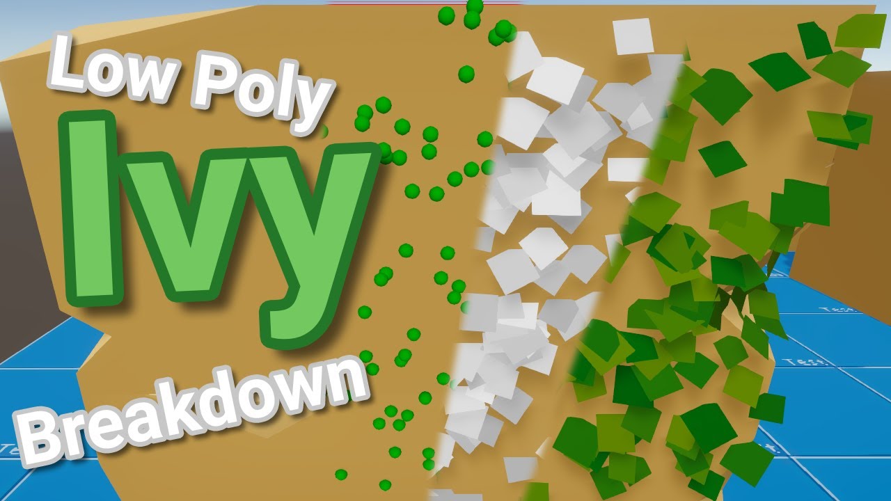 Low Poly Ivy Generation - Quick Unity Tutorial Breakdown