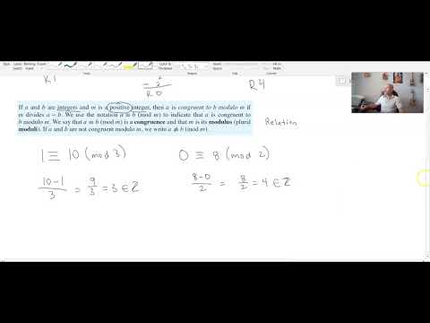 Definition of Modular Arithmetic