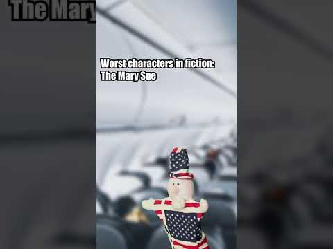 the many virtues of a Mary Sue (the worst character in fiction) #shorts