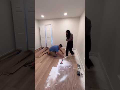 We’re almost done 👌🏼 Calypso Oak! #coretecsponsored #coretec #coretecfloors #newfloors #newfloor