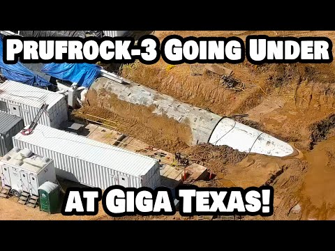 The Boring Company’s Prufrock-3 launches at Tesla Giga Texas | Motor ...