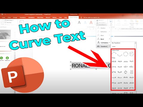 How to Curve Text in PowerPoint