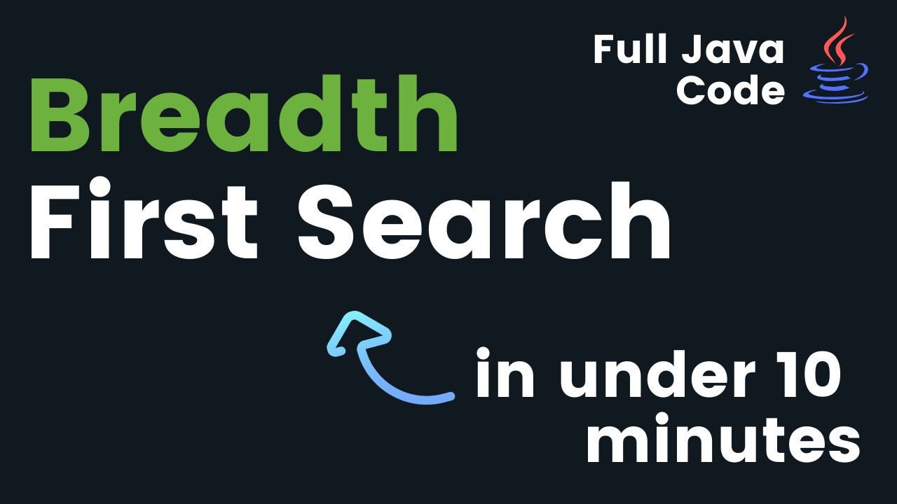 Breadth First Search (BFS) Explained in Java | BFS & Tree Java Tutorial