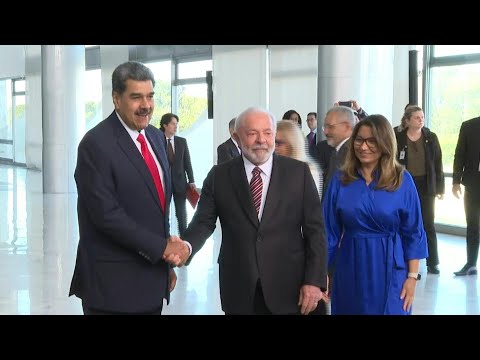 Venezuela's Maduro arrives for meeting with Brazil's Lula in Brasilia | AFP