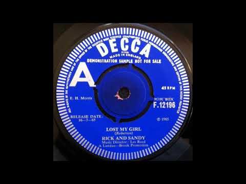Rick and Sandy — “Lost My Girl”: Brace for the Obscure (60s rock ...