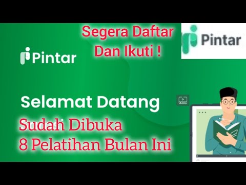 Sudah dibuka 8 Pelatihan Baru di Pintar, Segera Daftar ! Pelatihan di Pintar Kemenag #pintarkemenag