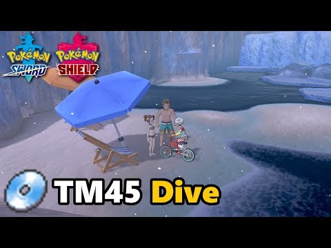 Pokémon Sword and Shield - TM45 Dive Location | Where To Get TM45 Dive
