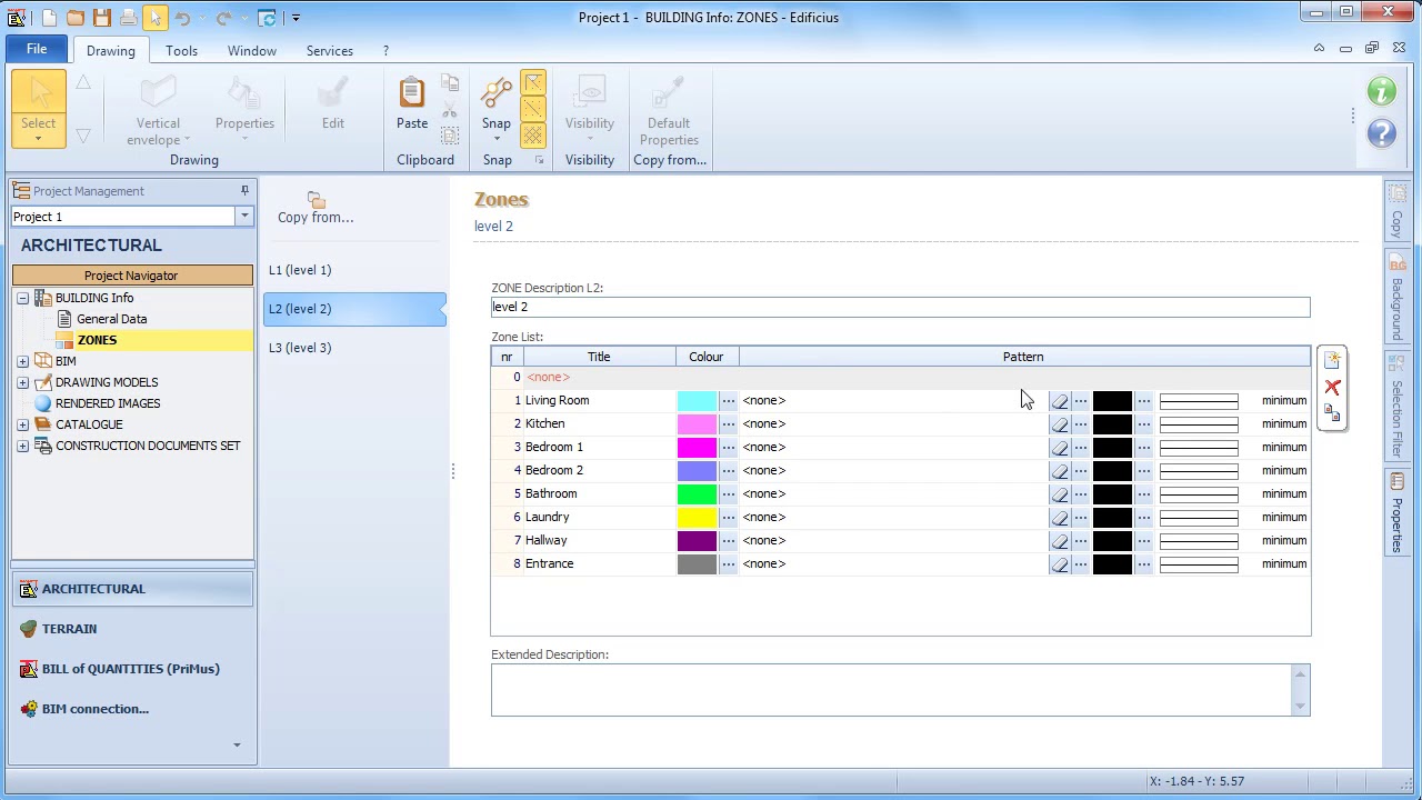 Edificius Tutorial - Zones - ACCA software