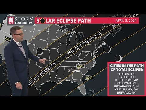 North Georgia weather outlook for 2024 solar eclipse