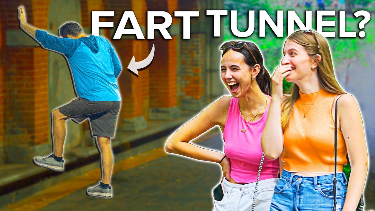 Best of HumorBagel! *FART TUNNEL* EDITION! Funny Fart Prank!
