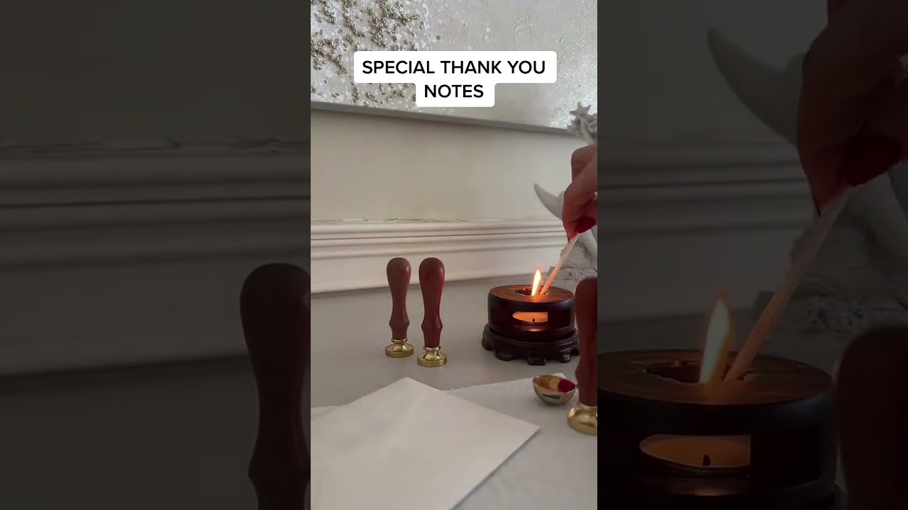 A special thank you note