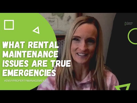What Rental Maintenance Issues are True Emergencies?