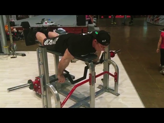 Ad - Rowing machine lying Yasinovski Line