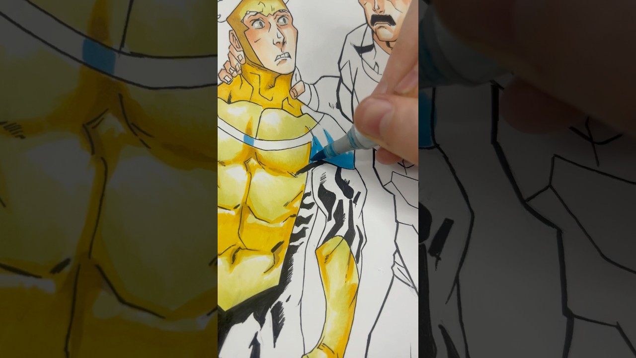 Thragg PT.4? | #comicart #comics #invinciblewar #invincible #thragg #shorts #ytshorts #drawing