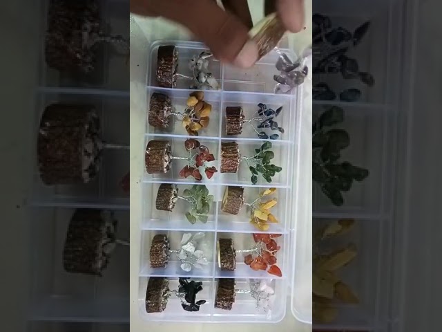 Seven Chakra Tree - Agate stone 7 chakra tree Manufacturer from Khambhat