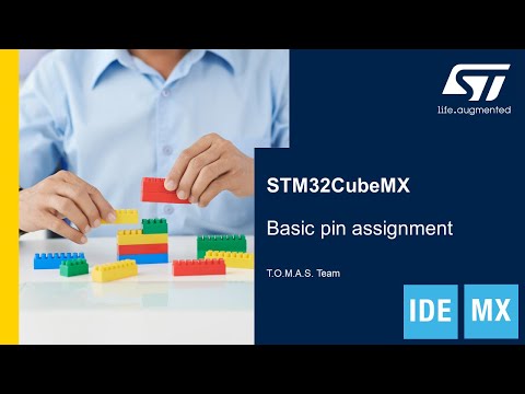 STM32Cube tools in practice - STM32CubeMX, STM32CubeIDE - basic pins assignment