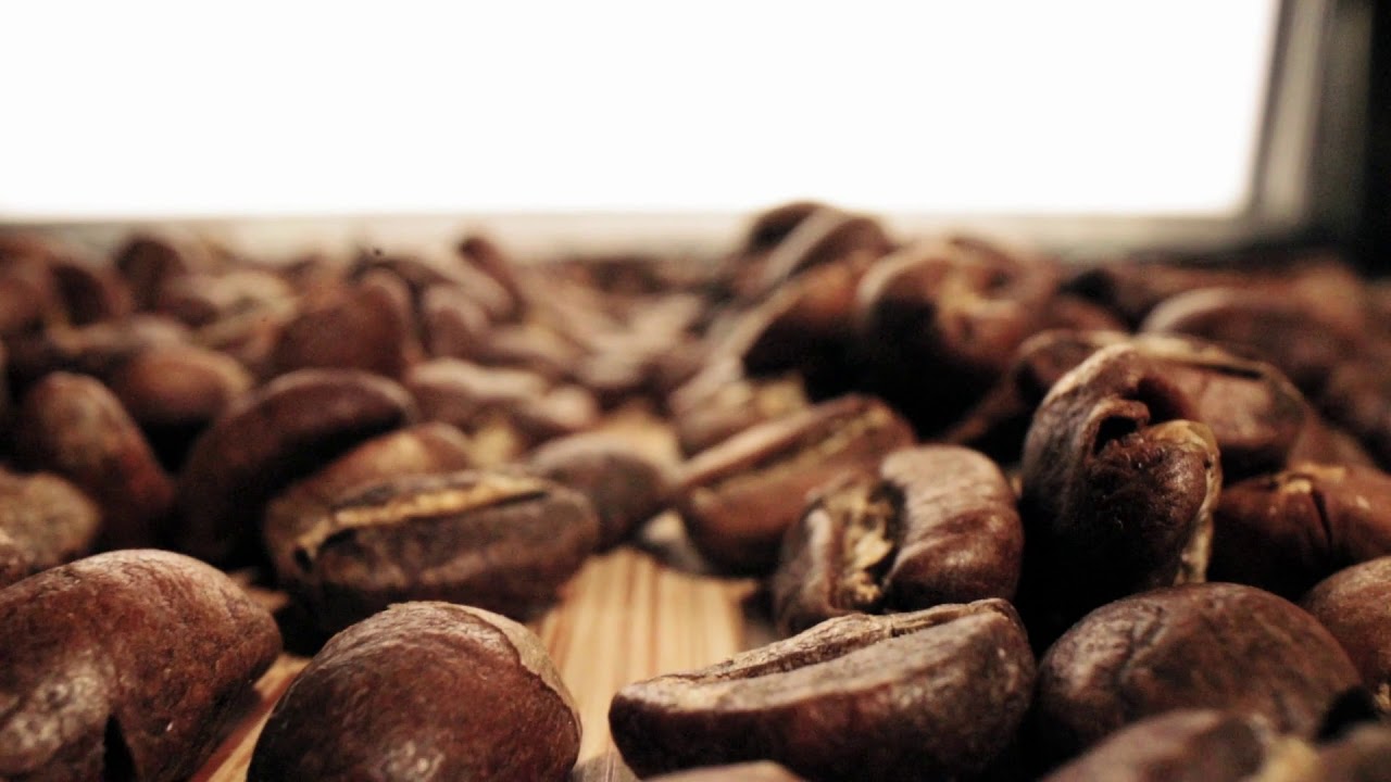 Close-up Footage Of Roasted Coffee Beans