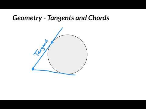 Geometry - Tangents and Chords