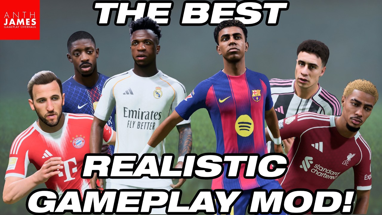 FC 26 - THE MOST REALISTIC GAMEPLAY MOD EVER! (ANTH JAMES - NEW V6!)