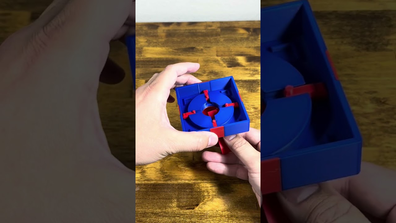 Lockable Christmas Gift Box 3D print