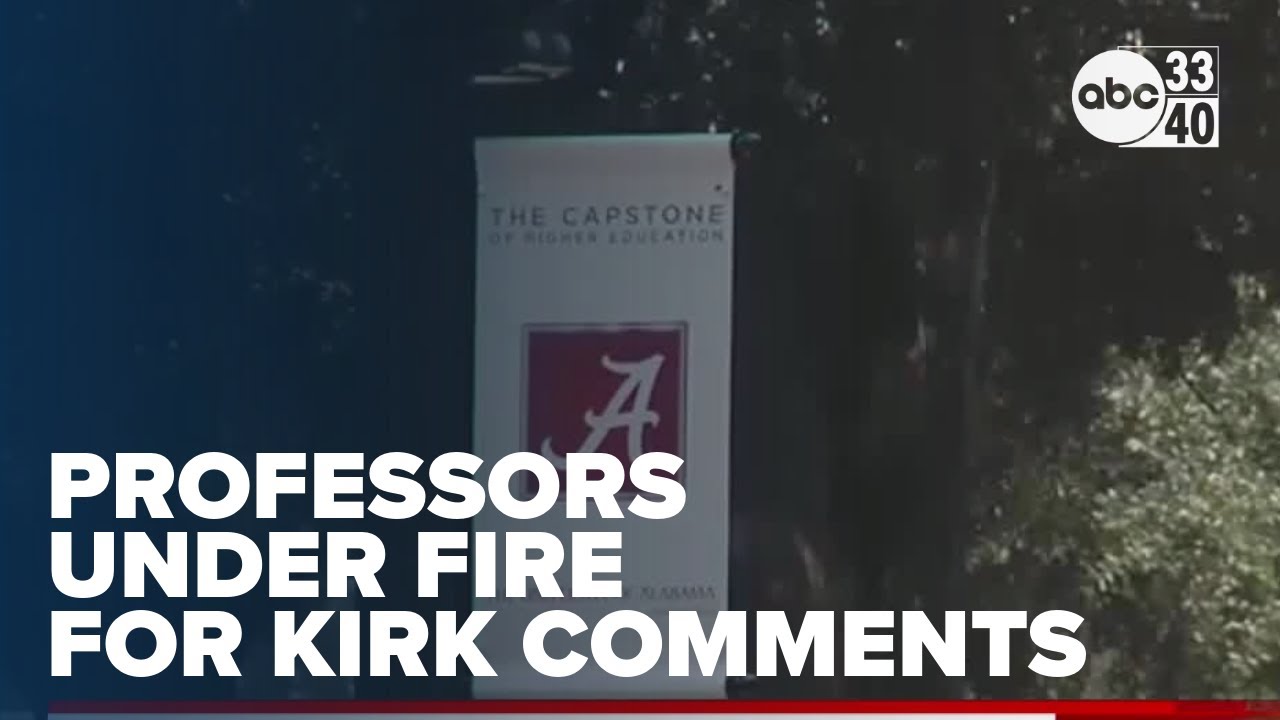 UA professors under fire for remarks on Charlie Kirk