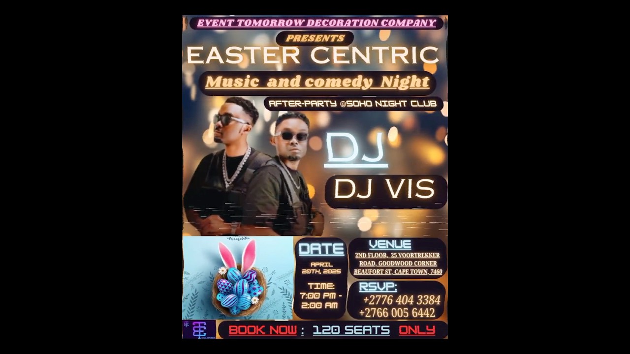 EASTER CENTRIC: MUSIC & COMEDY NIGHT