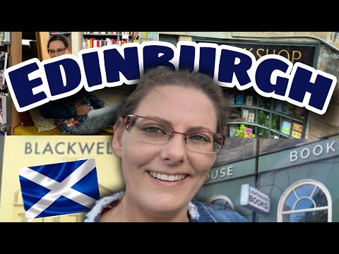 Come Book Shopping With Me in Edinburgh Scotland | #BookstoreAdventure